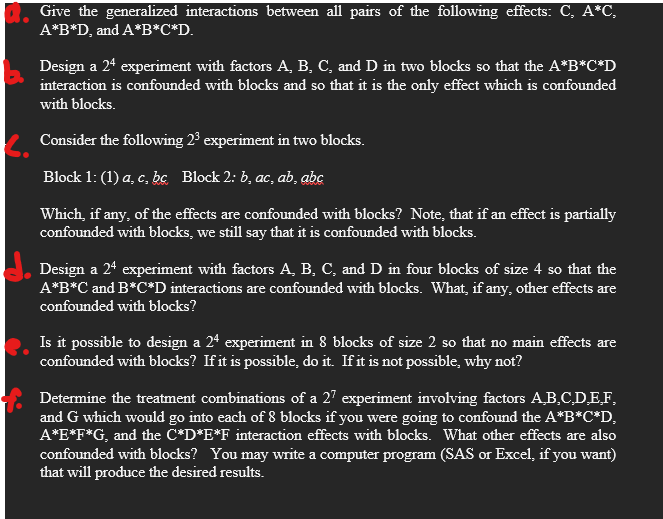 Solved Please Do Whichever Parts You Can Give The 