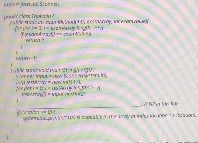 Solved import java.util.Scanner; public class TryAgain { | Chegg.com