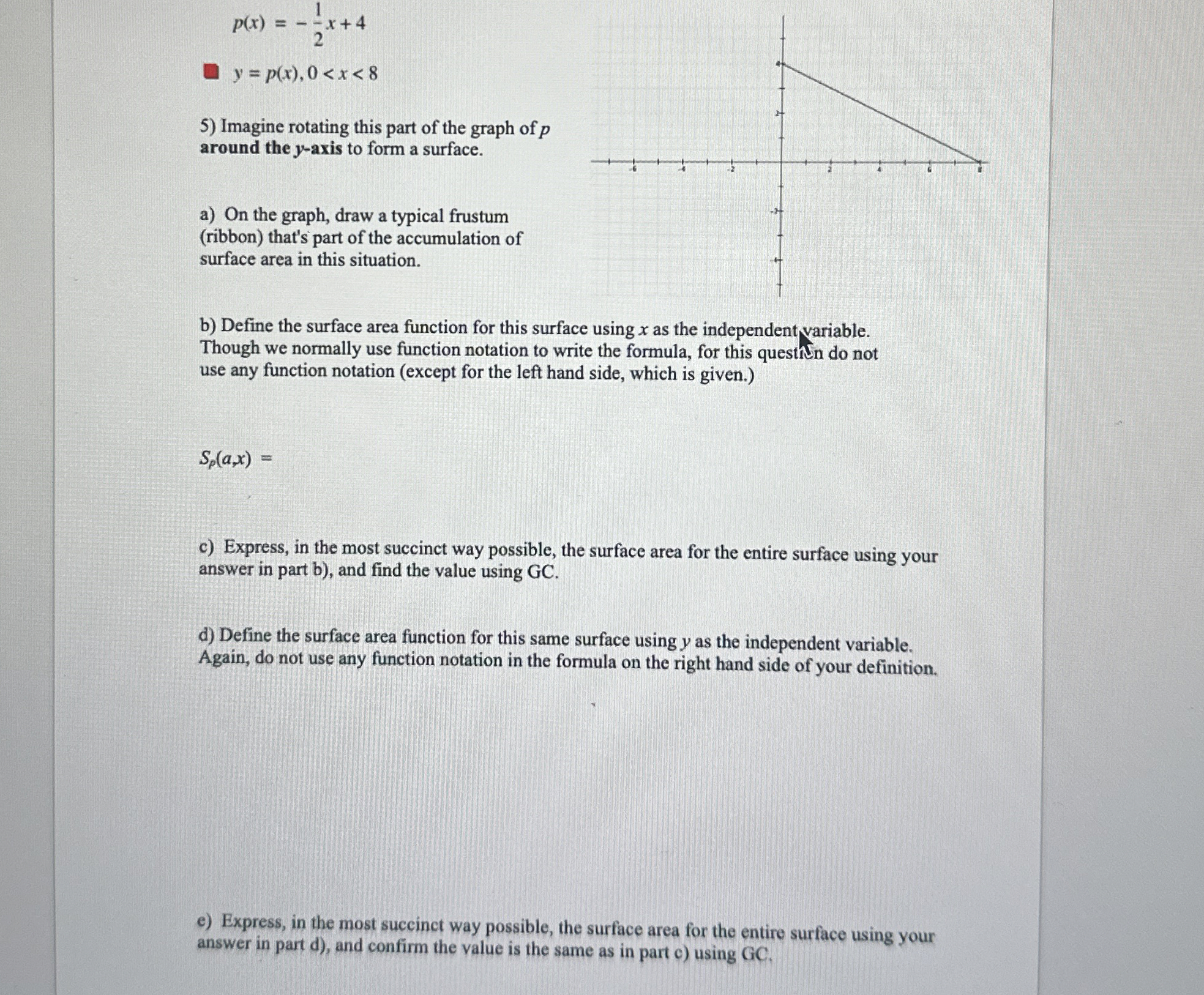 Solved On paper or GC, ﻿graph the given functions and print | Chegg.com