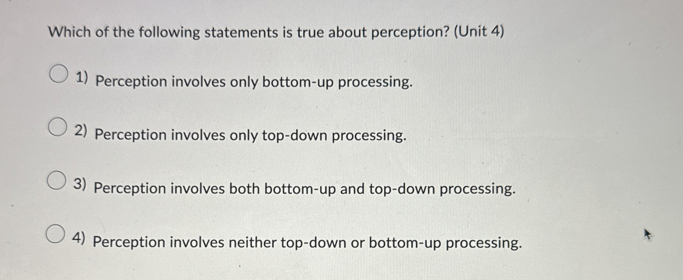 Solved Which of the following statements is true about | Chegg.com