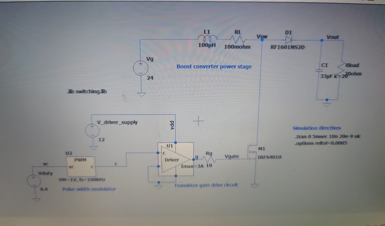 Solved What Is The Steady State Average Inductor Current In
