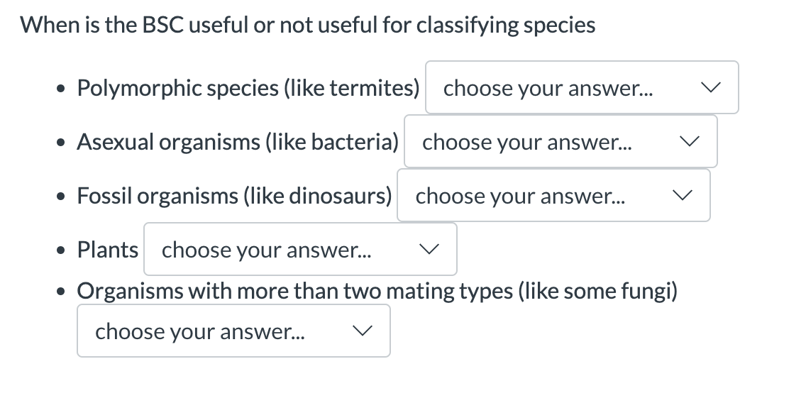 Solved When is the BSC useful or not useful for classifying | Chegg.com