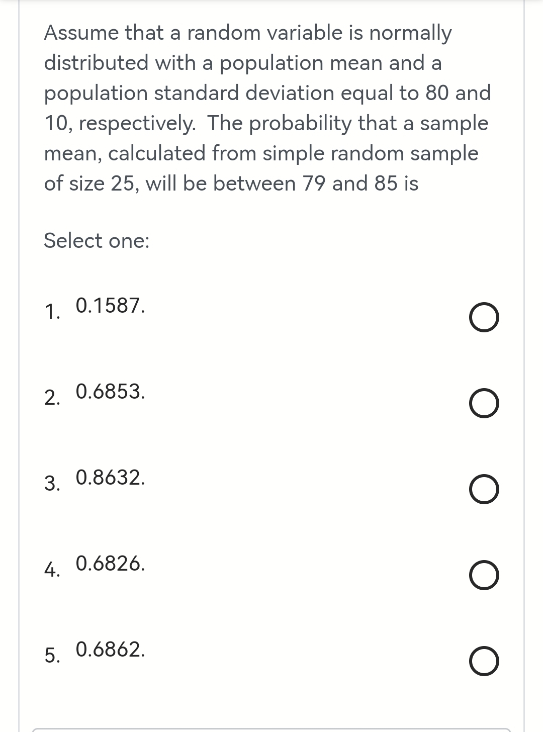 Solved Assume that a random variable is normally distributed | Chegg.com