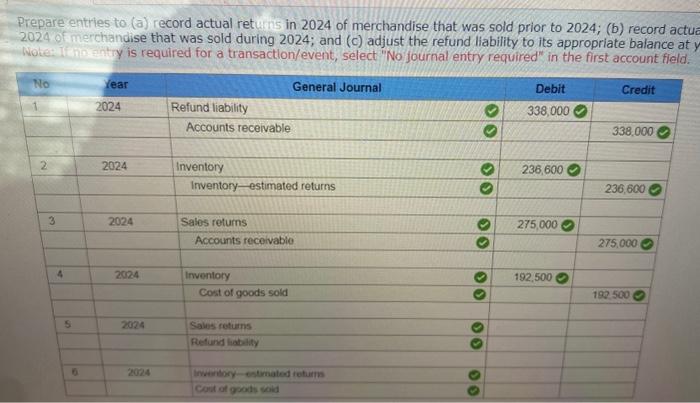 Solved Calculate journal entries #5 and #6 with full steps | Chegg.com