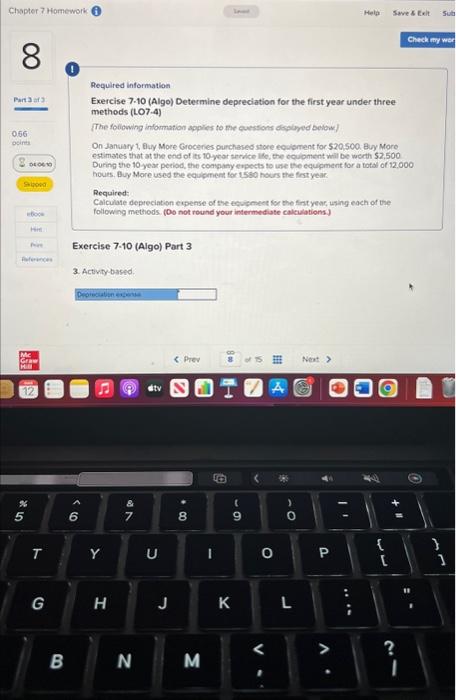 Solved Required information Exercise 7-10 (Algo) Determine | Chegg.com