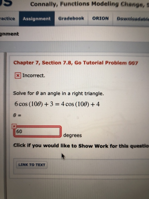 Solved Connally, Functions Modeling Change, ractice | Chegg.com