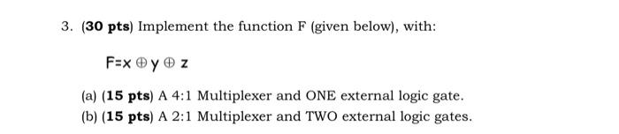 Solved Logic Circuits Design Using Combinational Building