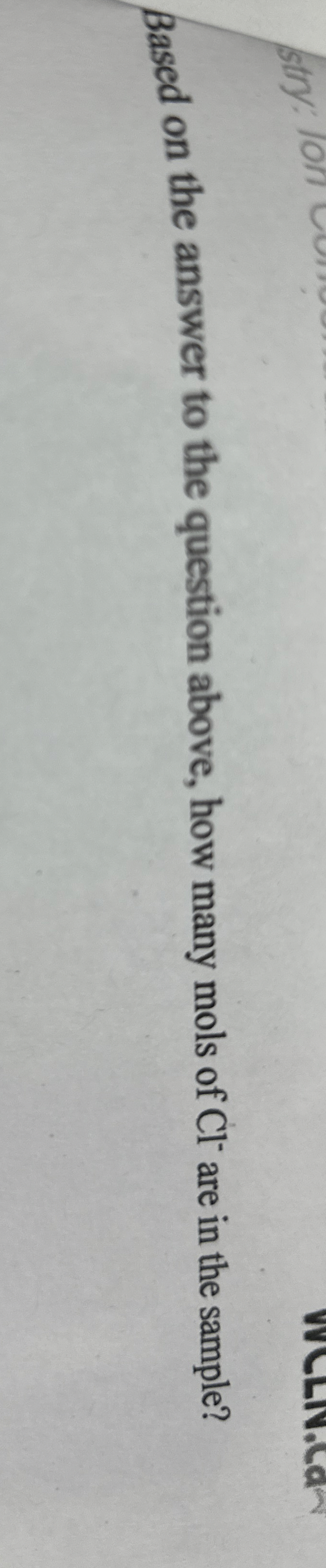 Solved Based on the answer to the question above, how many | Chegg.com