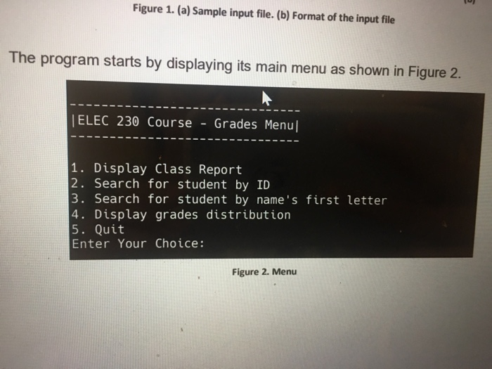 Solved Figure 1 A Sample Input File B Format Of The