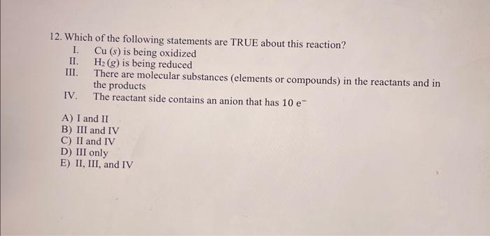Solved Problems \\#11 and \\#12 will refer to this chemical | Chegg.com