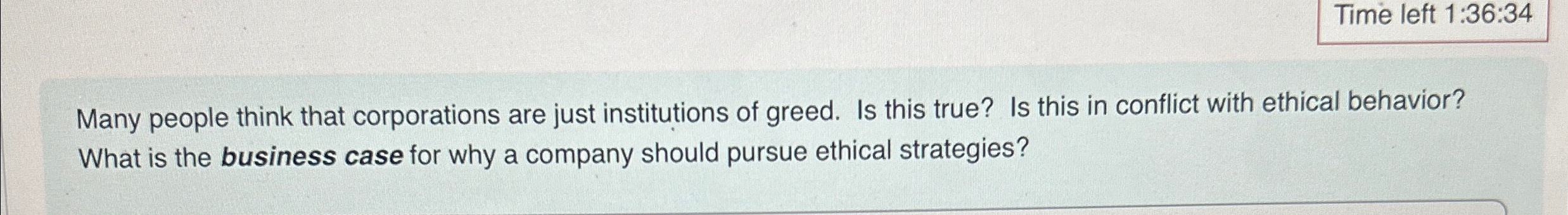 Solved Many people think that corporations are just | Chegg.com