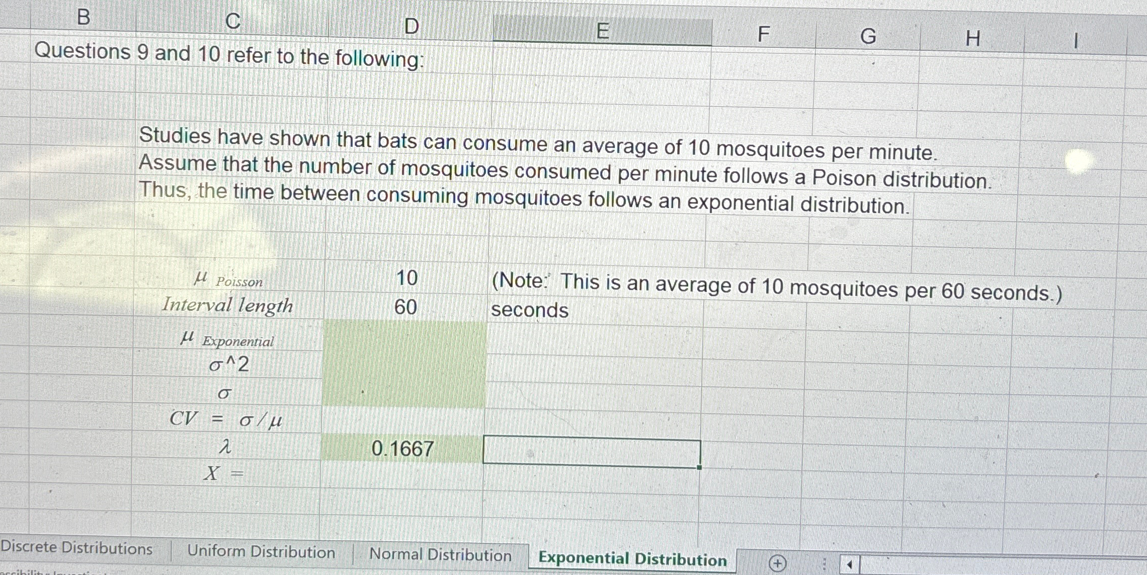 Solved Questions 9 ﻿and 10 ﻿refer to the following:Studies | Chegg.com