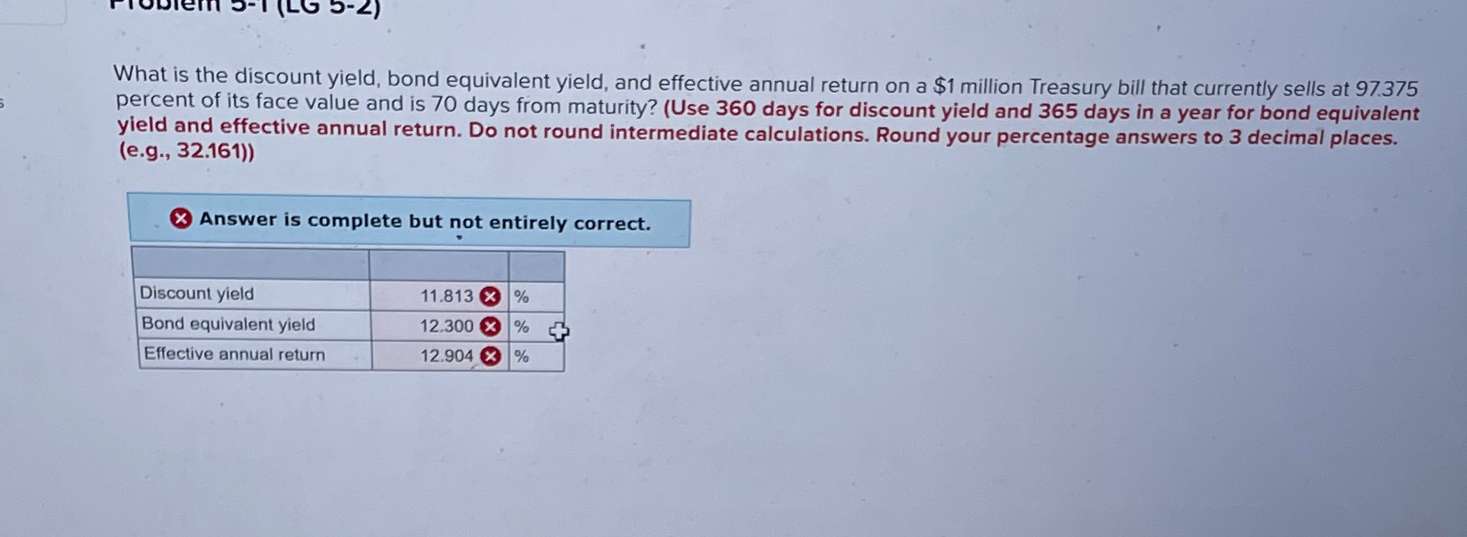 Solved What Is The Discount Yield Bond Equivalent Yield 7455