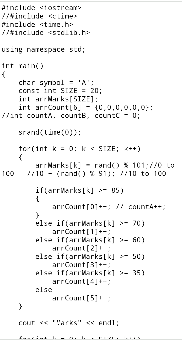 Solved Rewrite The C Program Called Countsymbols And Make 1551