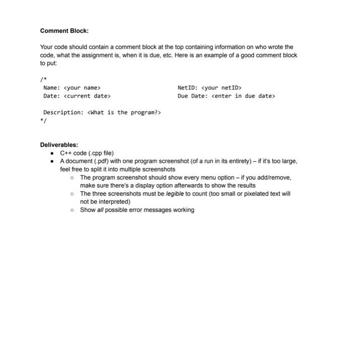 Solved Objectives: - Continue practicing past concepts - | Chegg.com