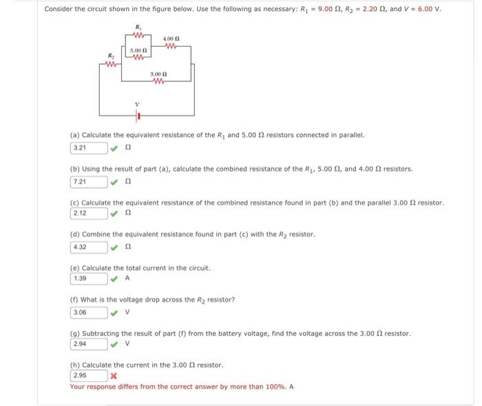 Solved der the circuit shown in the figure below. Use the | Chegg.com