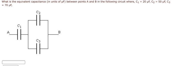 Solved What is the equivalent capacitance (in units of pF) | Chegg.com
