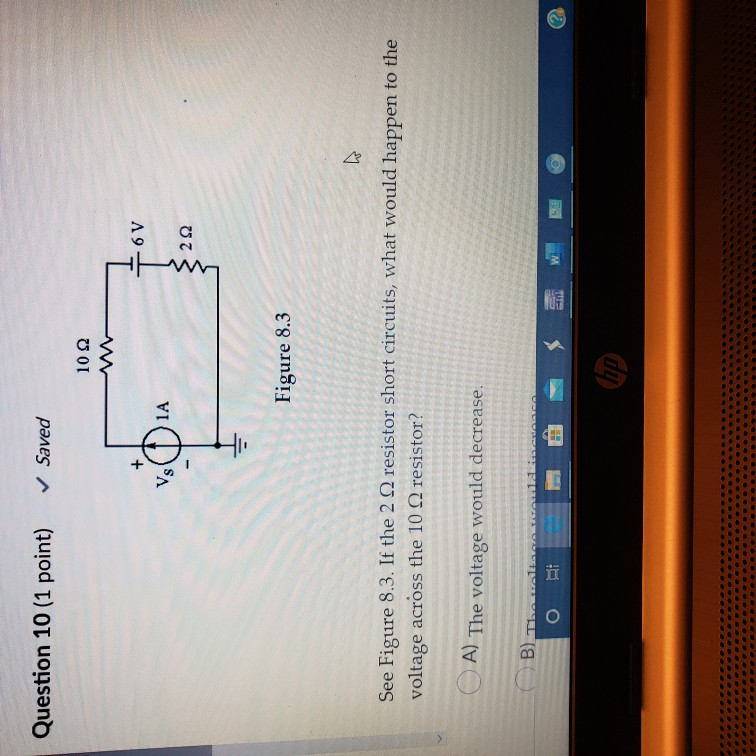 Solved Question 10 (1 point) Saved 10Ω w + 6 V 1A Vs 2 S2 | Chegg.com Solved Question 10 (1 point) Saved 10Ω w + 6 V 1A Vs 2 S2 | Chegg.com