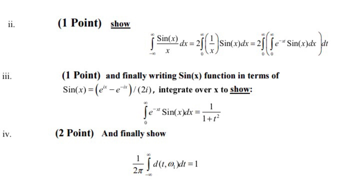 Solved 1. Review rules for integration associated with Dirac | Chegg.com