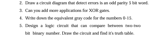 Solved Draw a circuit diagram that detect errors is an odd | Chegg.com