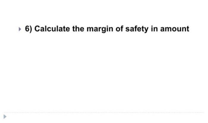 Solved 1) Calculate the Unit Contribution Margin2) Calculate | Chegg.com