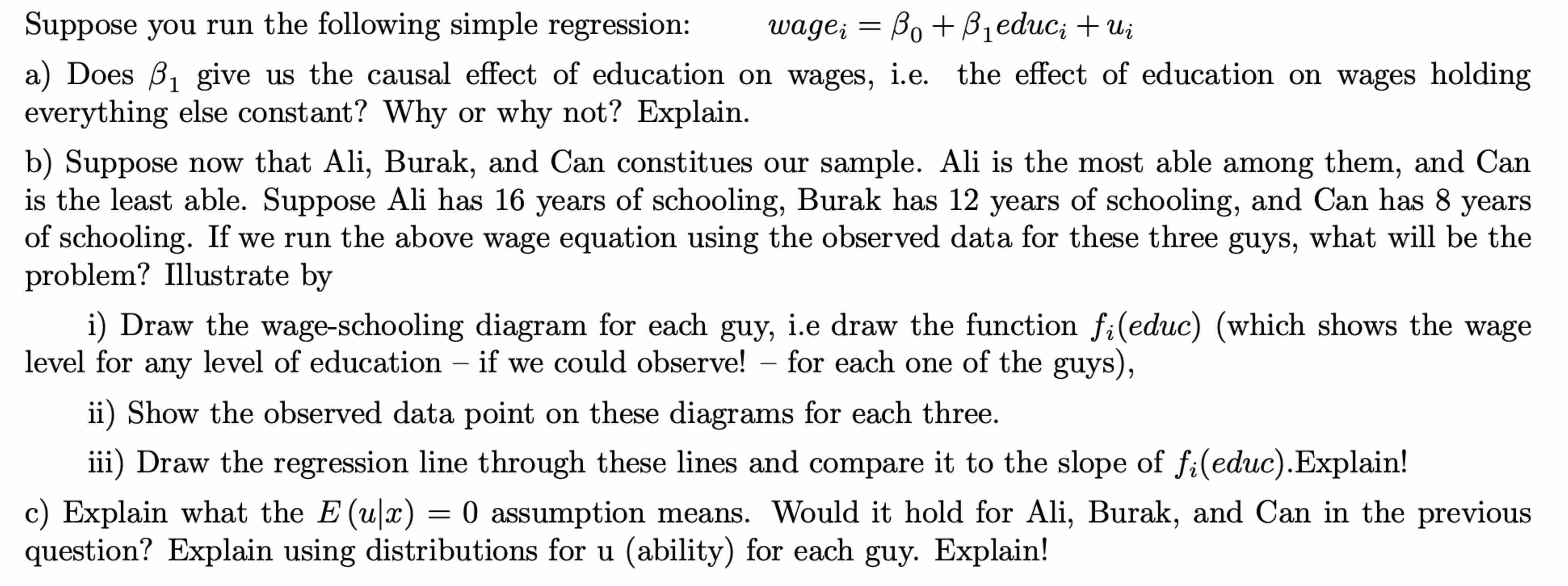 Solved (12 ﻿points)Suppose you run the following simple | Chegg.com