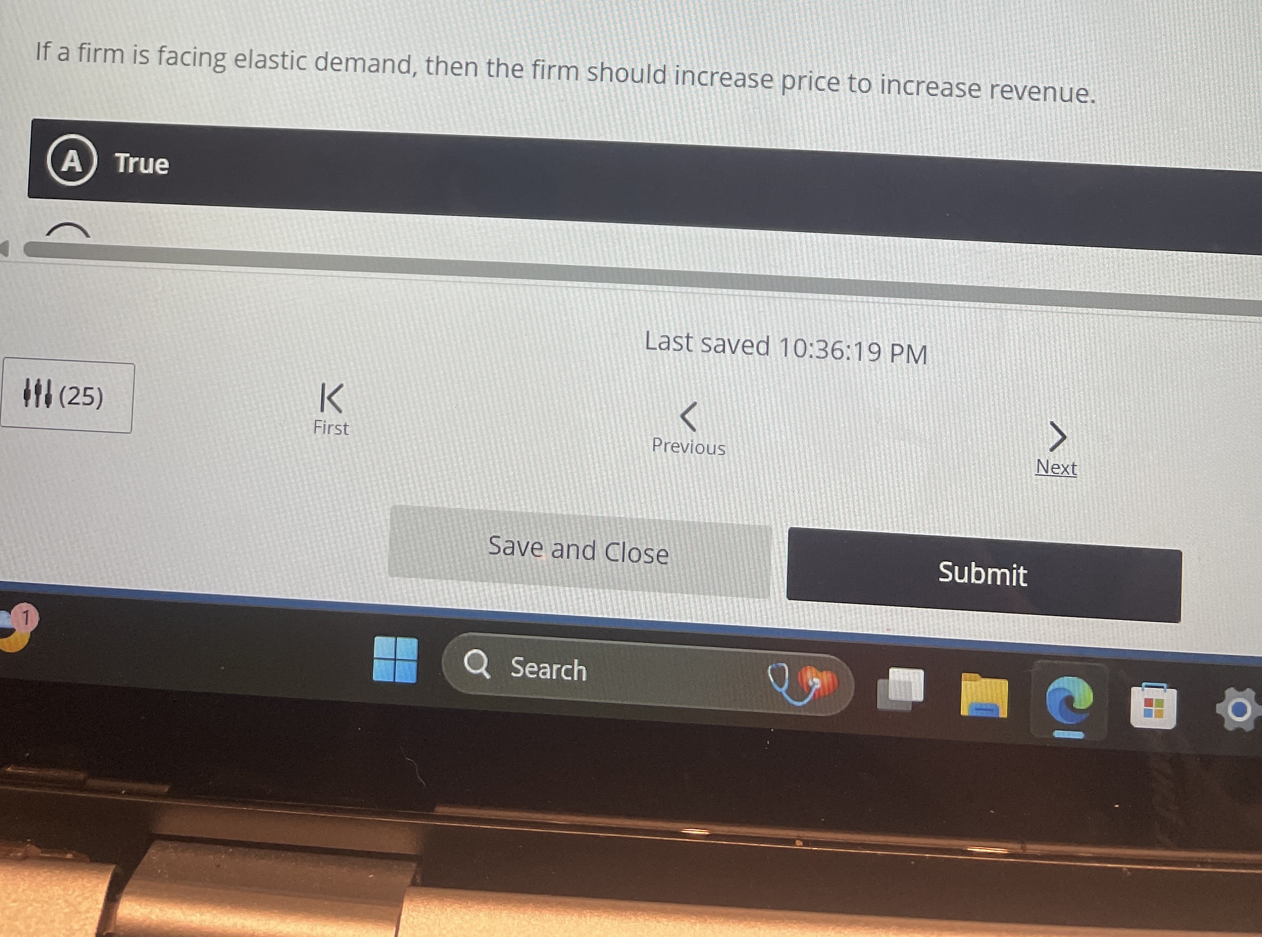 Solved If a firm is facing elastic demand, then the firm | Chegg.com