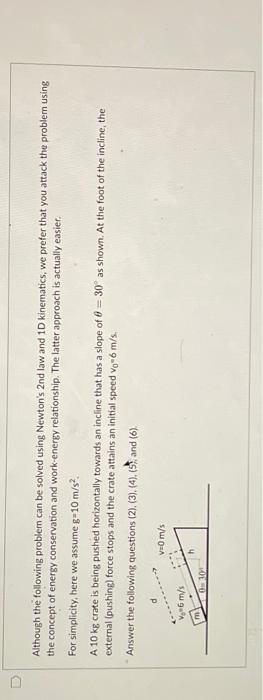 Solved Although the following problem can be solved using | Chegg.com