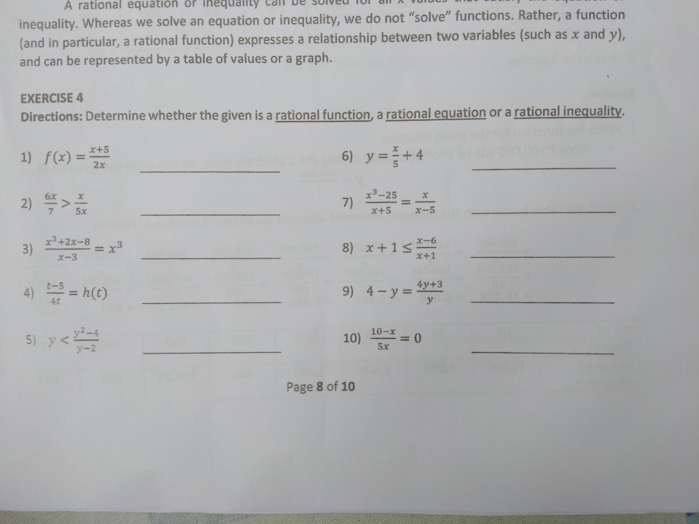 Solved A rational equation of Inequality car inequality. | Chegg.com