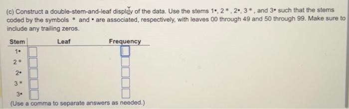 Solved the sample mean is _____mm the sample median is | Chegg.com