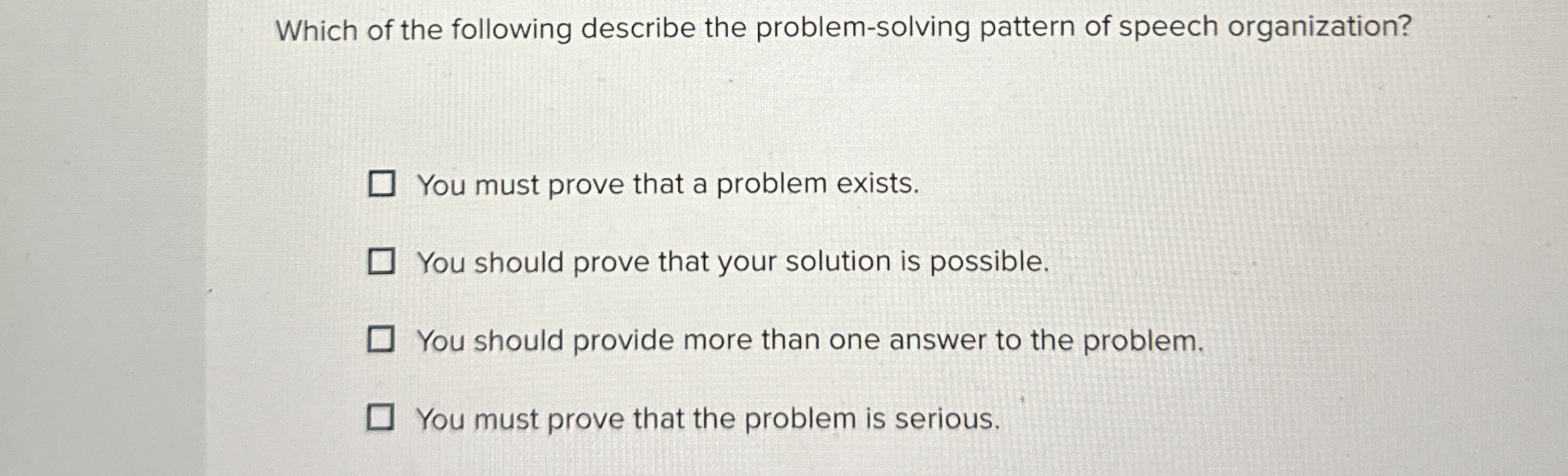 Solved Which of the following describe the problem-solving | Chegg.com