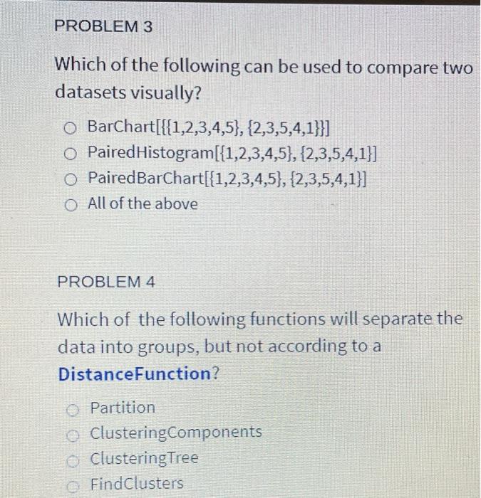 Solved How would you visualize the pairwise relationship | Chegg.com
