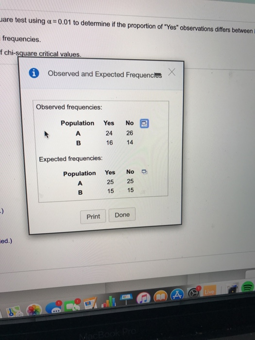 Solved Using the accompanying data below, perform a | Chegg.com