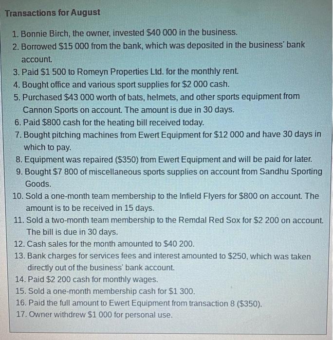 Solved 1. Using the T-accounts template, open (set up) the | Chegg.com