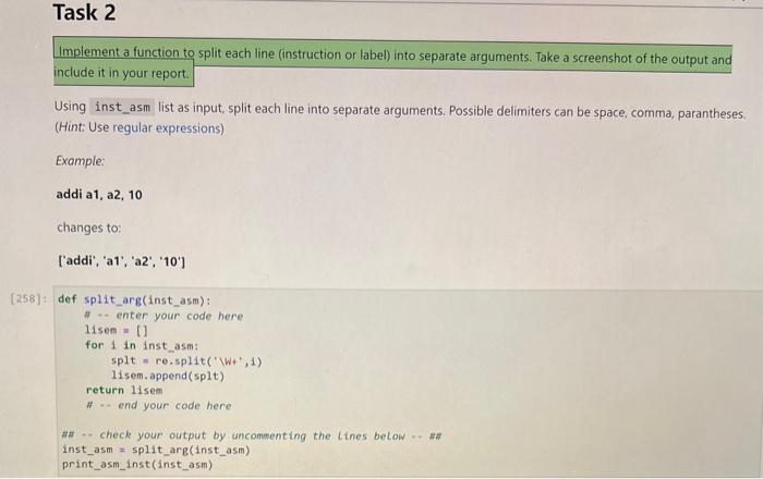 Solved Lab 03 - ISA Assembler Design (Part 1) In this lab, | Chegg.com