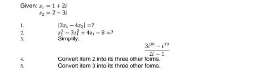 Solved Plot each of the given complex numbers in an Argand | Chegg.com