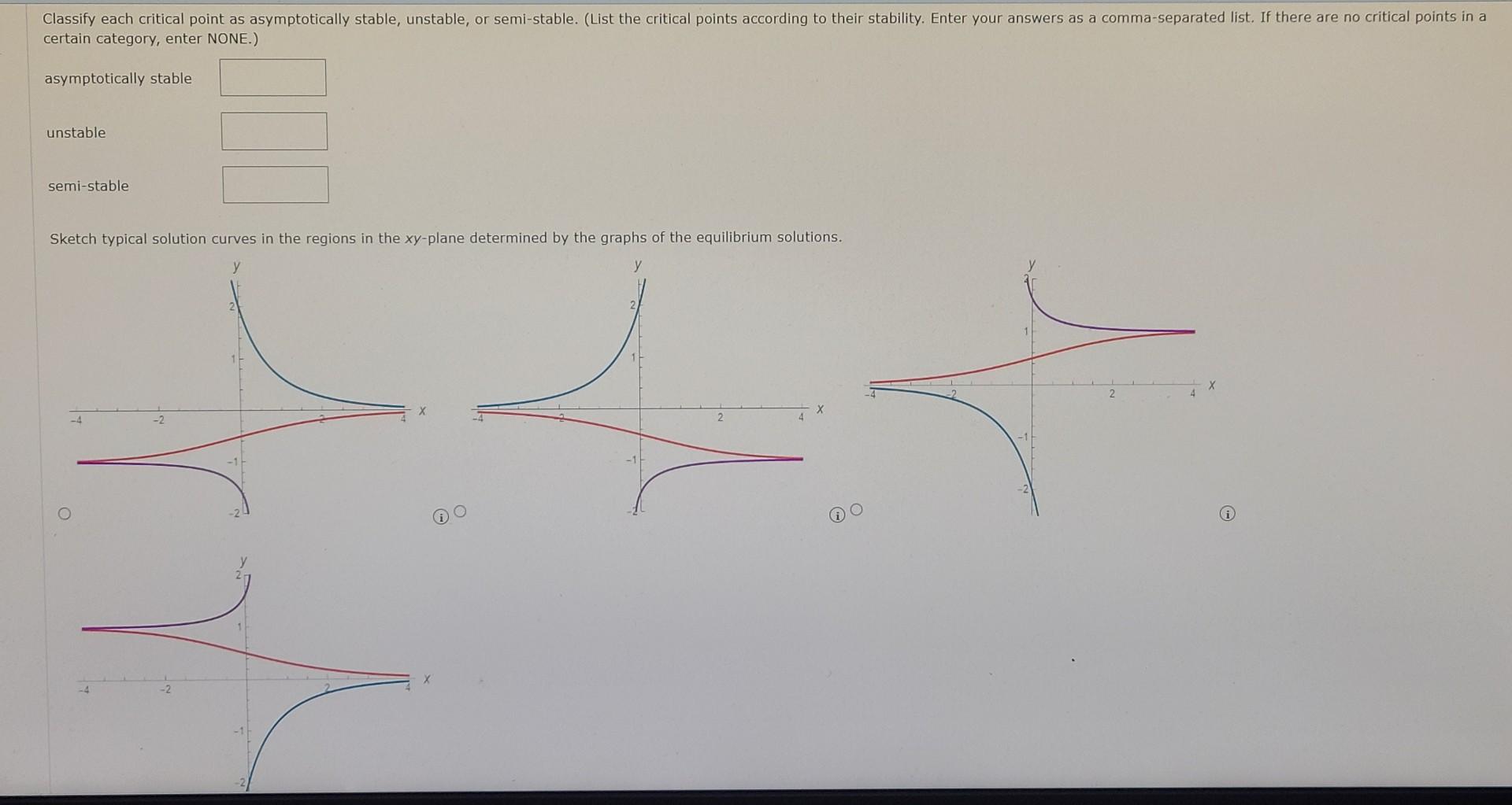 Solved Consider the following autonomous first-order | Chegg.com