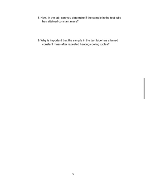 Solved Guided Inquiry Questions Answer the following | Chegg.com