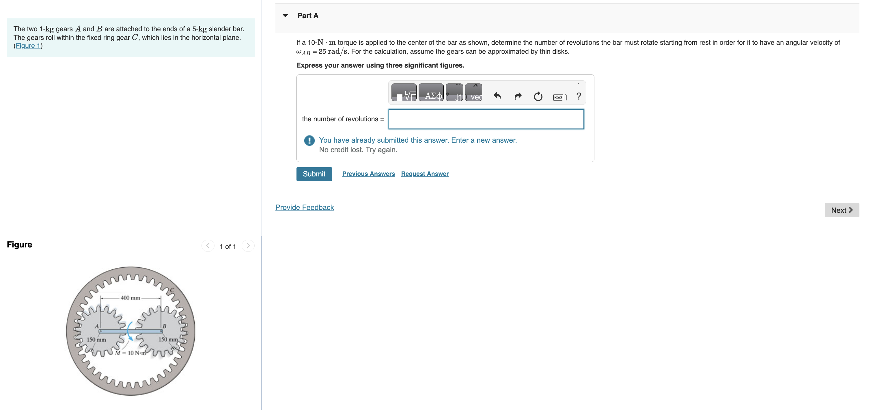 Solved If a \( 10-\mathrm{N} \cdot \mathrm{m} \) ﻿torque is | Chegg.com