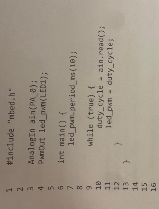 Solved What is the purpose of line 7? | Chegg.com