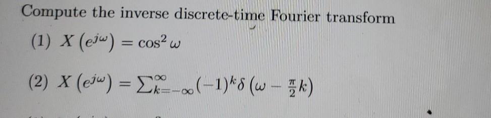 Solved Just problem number 2. Please explain properly | Chegg.com