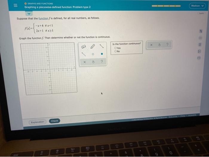 Solved GRAPHS AND FUNCTIONS Graphing a piecewise-defined | Chegg.com