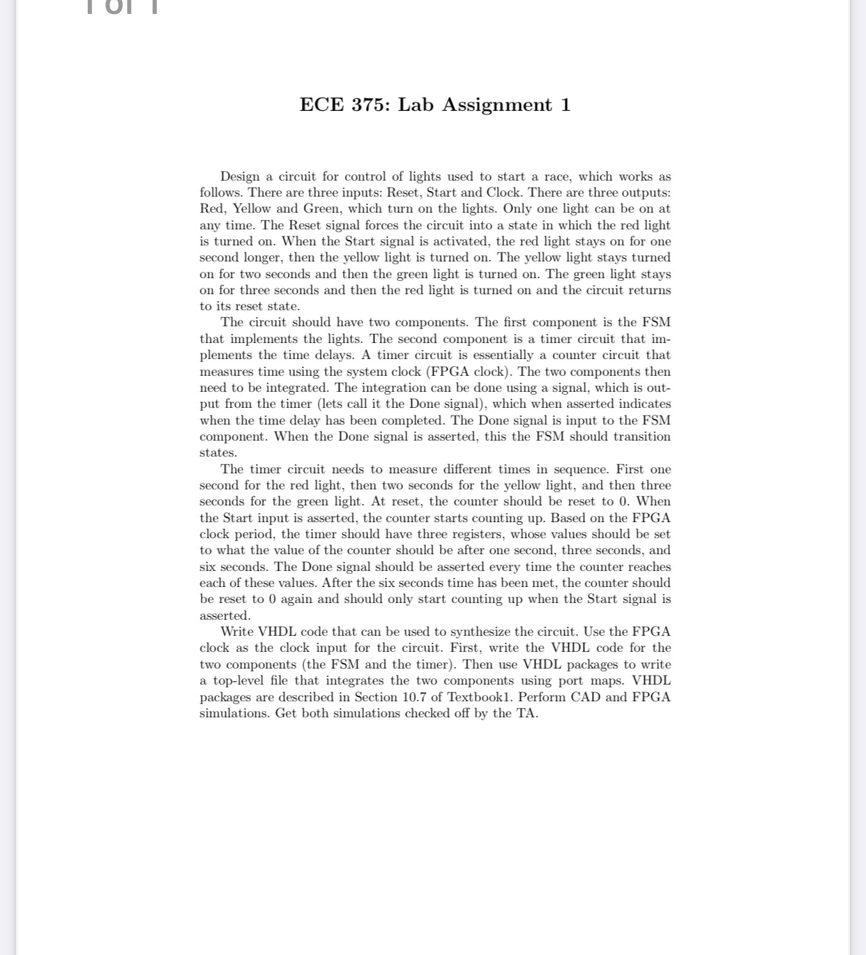 Solved Do In Vhdl And Use D Flip Flop 7983