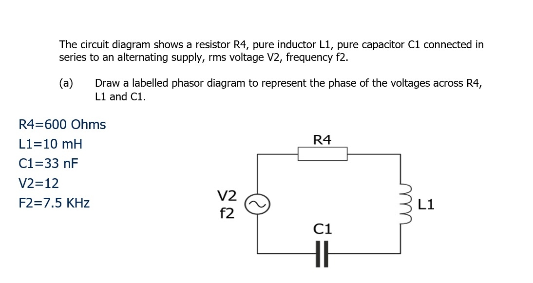 Solved The circuit diagram shows a resistor R4, ﻿pure | Chegg.com