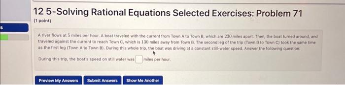 Solved 12 5-Solving Rational Equations Selected Exercises: | Chegg.com