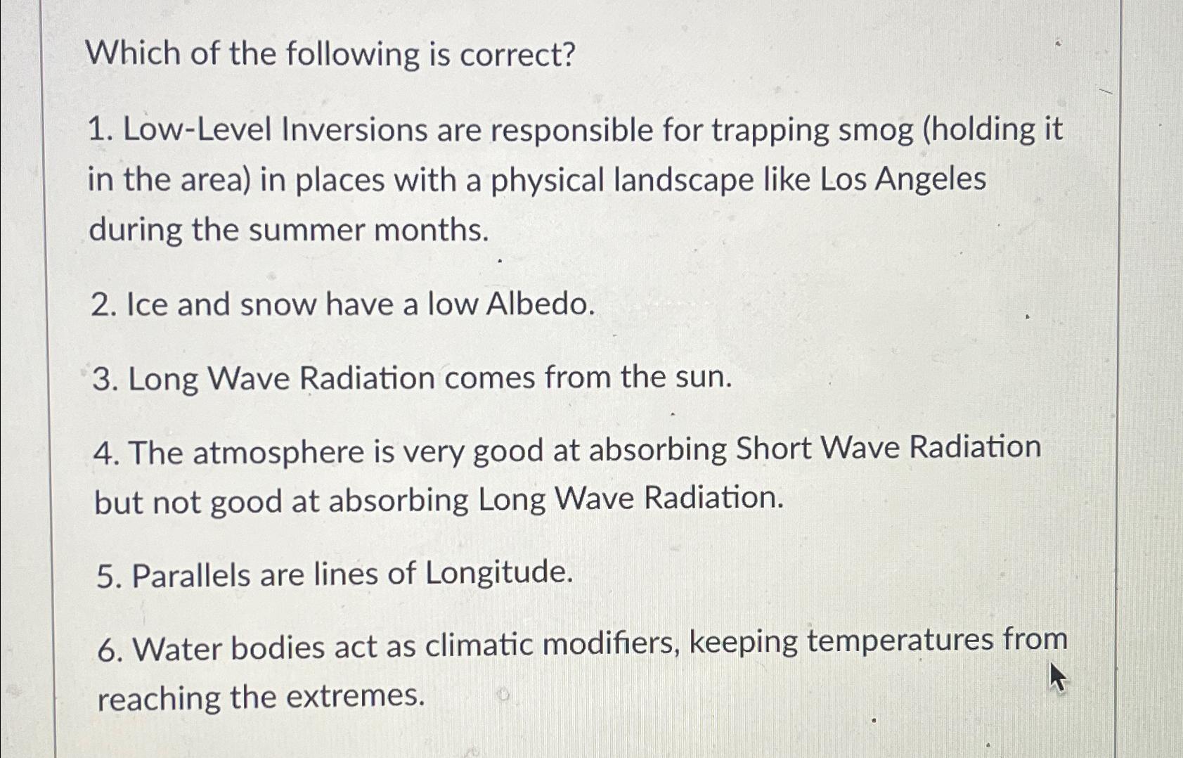 Solved Which of the following is correct?Low-Level | Chegg.com