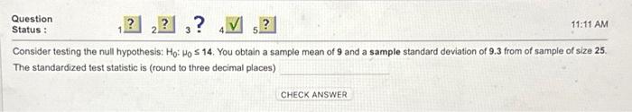 Solved Consider testing the null hypothesis (for | Chegg.com