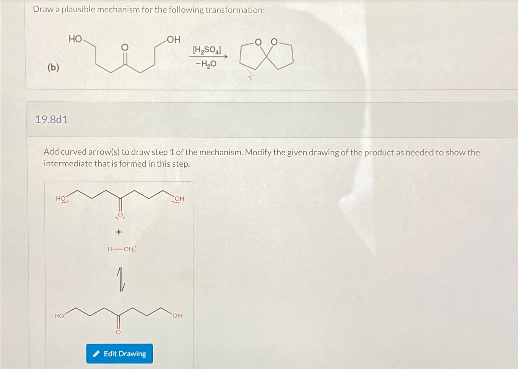 Solved Draw a plausible mechanism for the following | Chegg.com