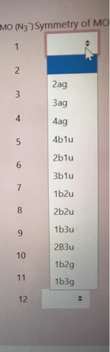 azide ion, N3 is a linear molecule and its a | Chegg.com