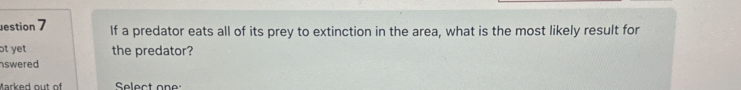 Solved If a predator eats all of its prey to extinction in | Chegg.com